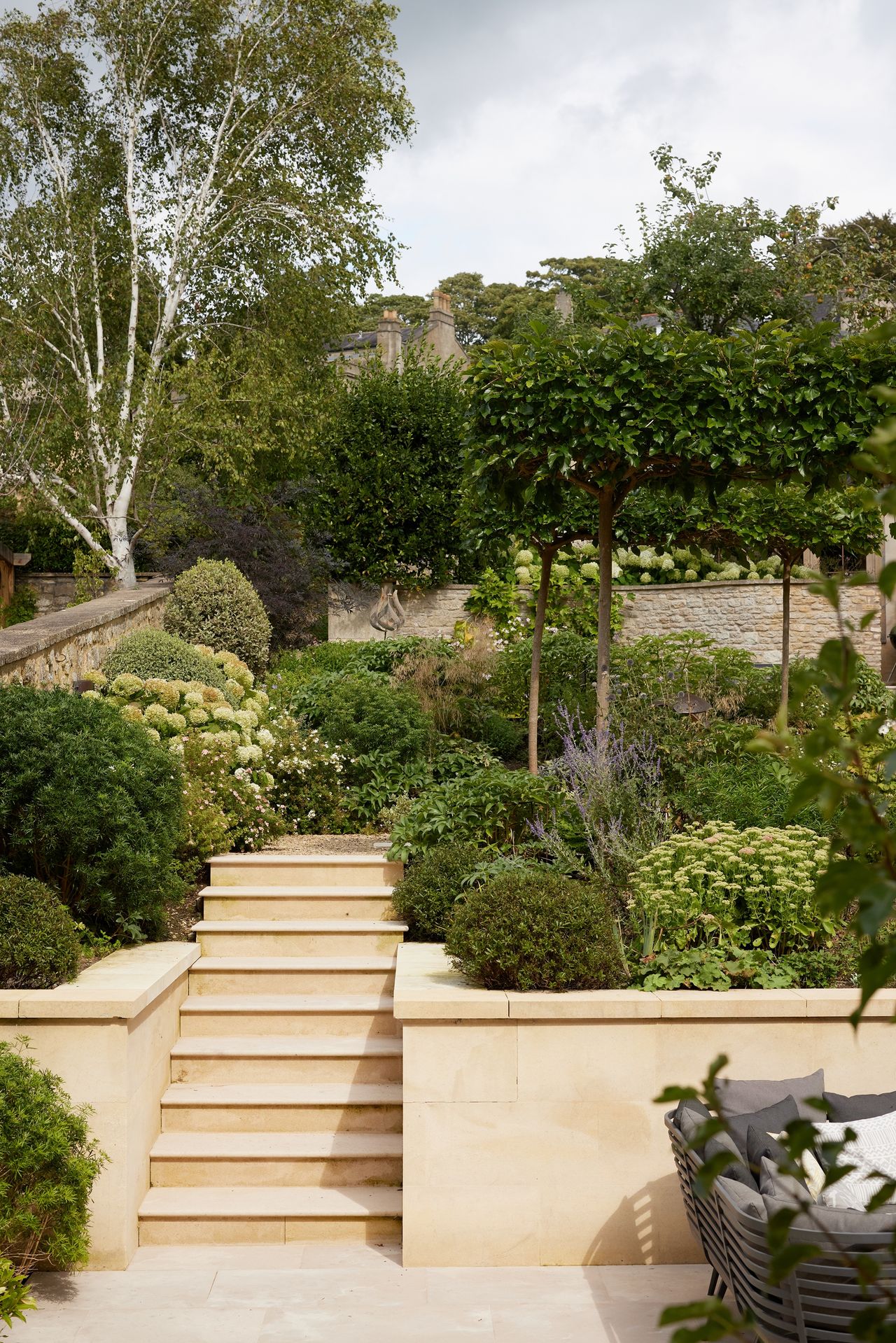 Sorry gazebos, this 'parasol tree canopy' is better for shade and privacy