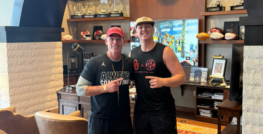 Oklahoma adds commitment from 2027 OL Jaxon Lawler