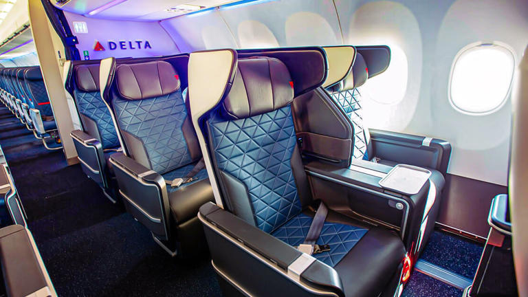 Why Delta Air Lines' brand-new Airbus A321neos are sitting in the ...