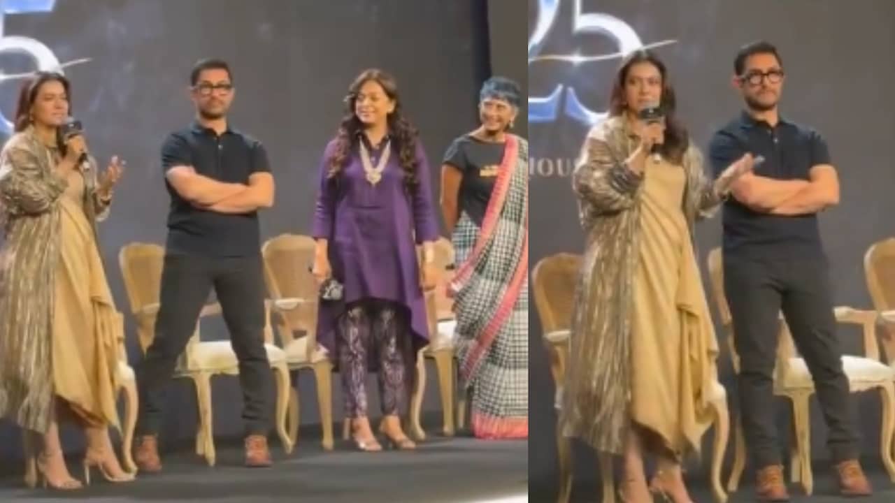 Watch: Kajol teases Aamir Khan about his 'taste in women' ahead of 3rd ...