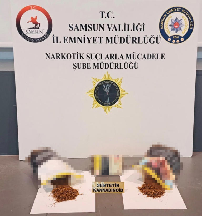 Samsun’da 5 ilçede uyuşturucu operasyonu: 10 kişi yakalandı