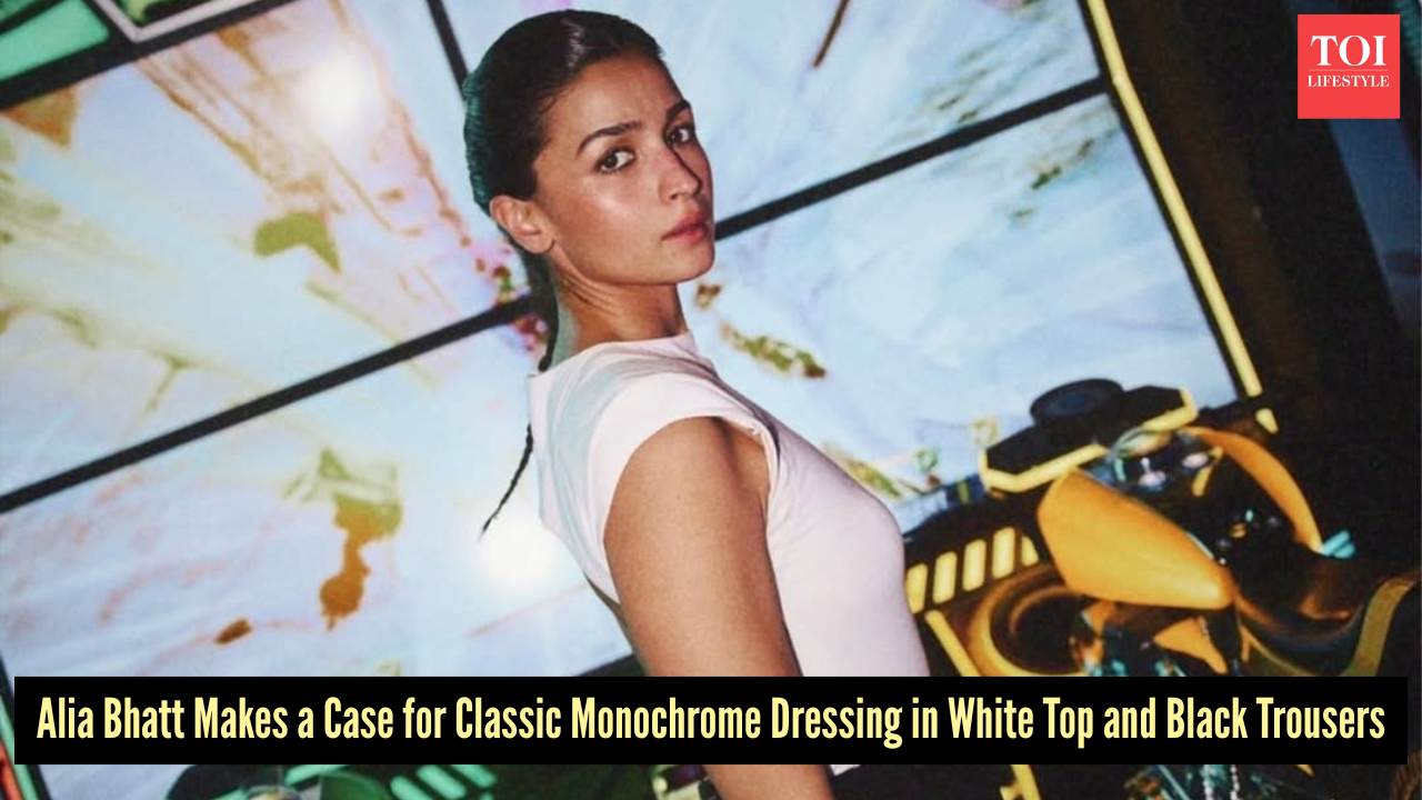 Alia Bhatt revives the black-and-white fashion formula, sticking to ...
