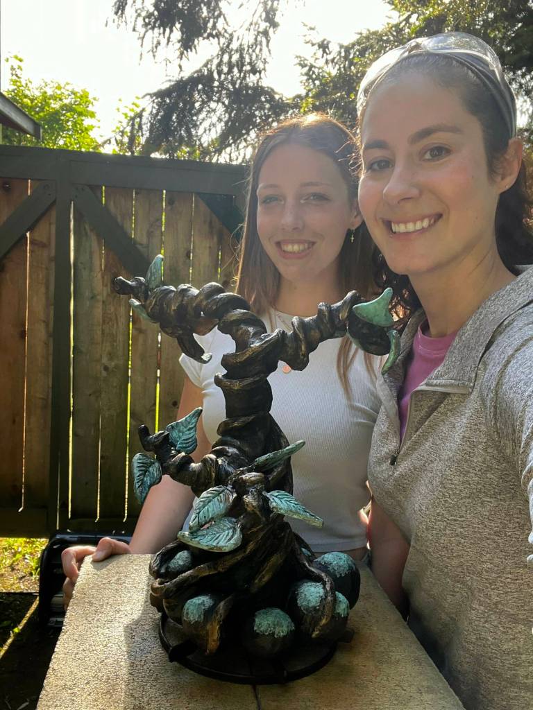 Sculptures unveiled in Youth Sculpture Mentorship Program