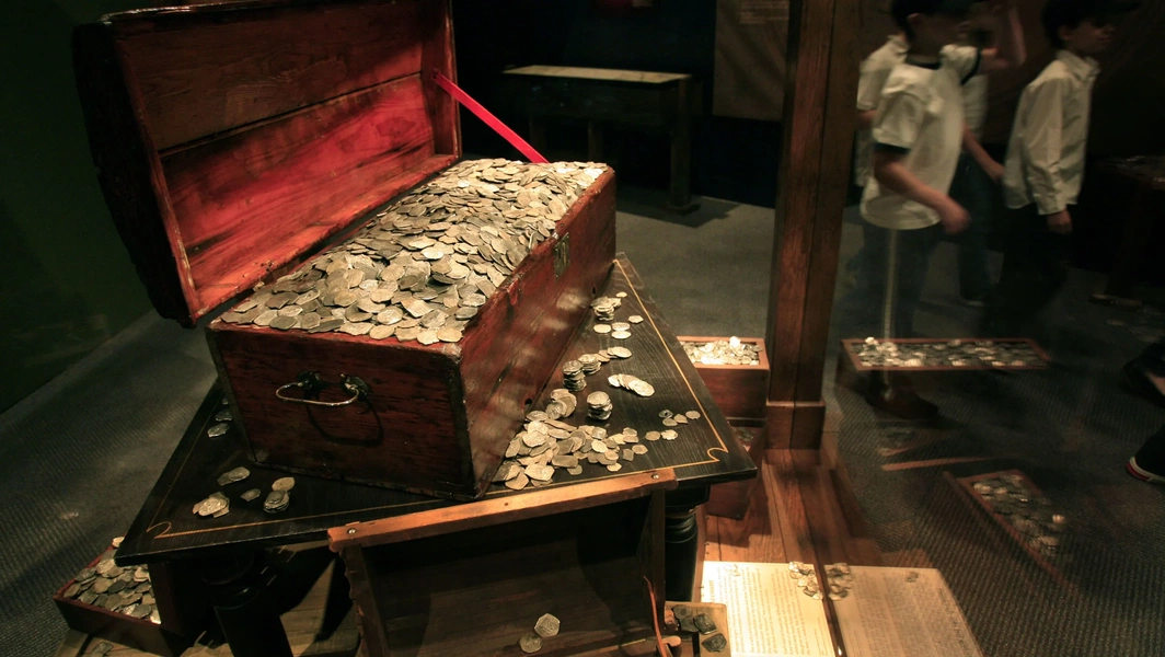 Shipwrecks and legends of the golden age of piracy