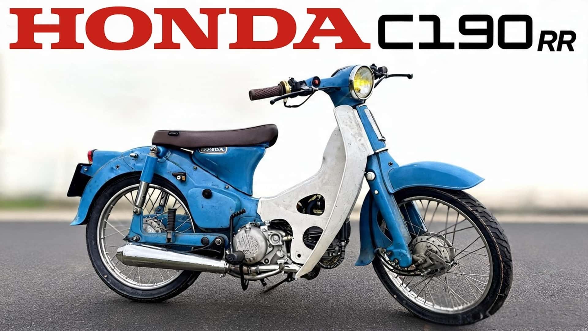 Turning a vintage Honda motorbike into a go-fast sleeper? Sign us up