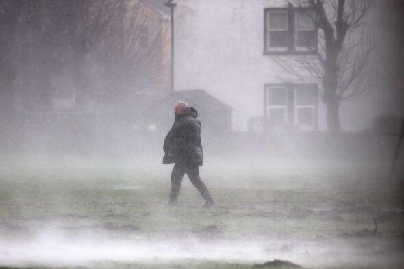 Met Office names 33 areas facing heavy rain on Monday - full list