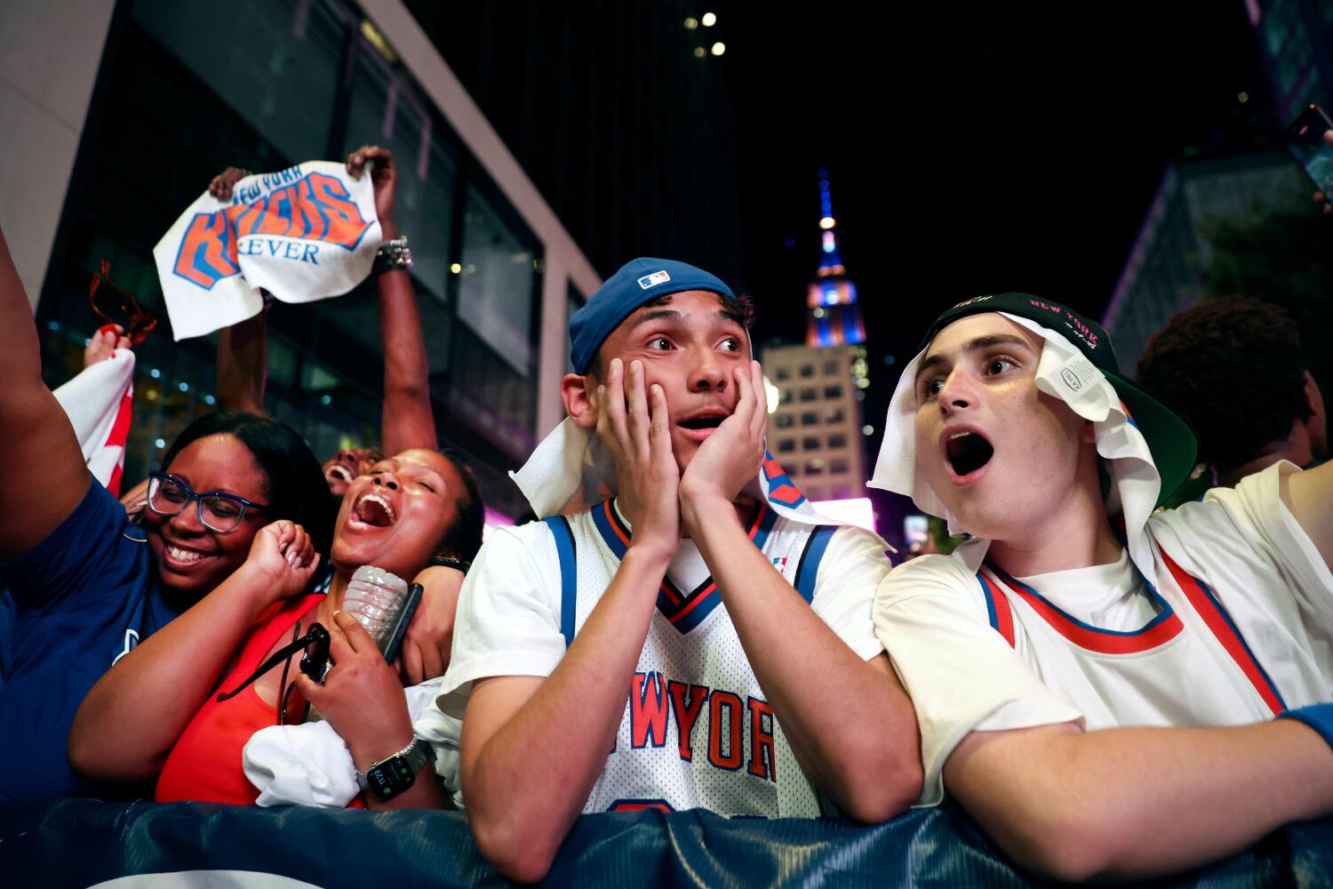 Jalen Brunson scores 45 as Knicks defeat Spurs to earn their first NBA ...