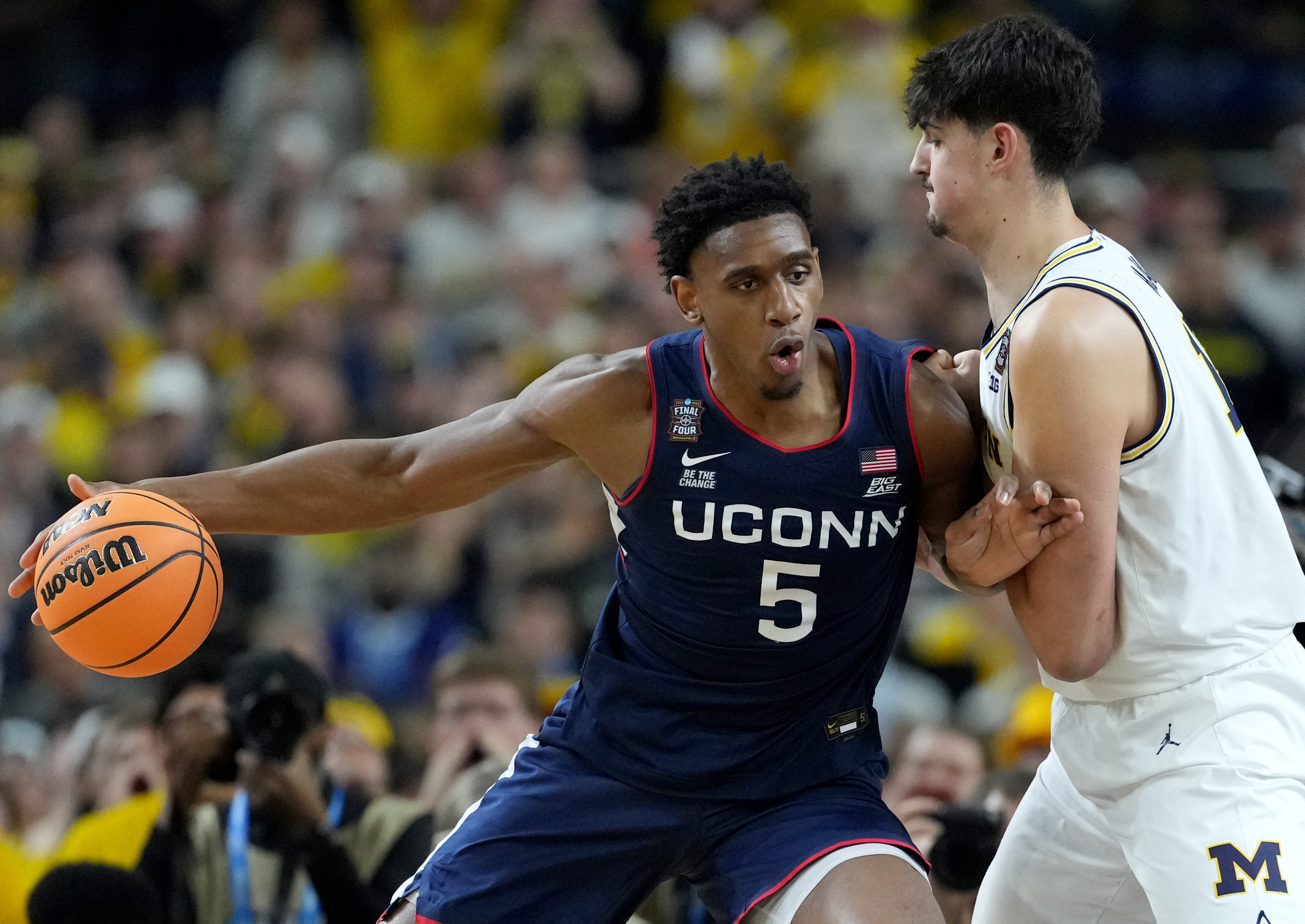 UConn's Tarris Reed Jr. spotted in OKC for presumed predraft visit