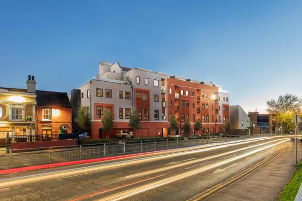 Reading flat that has been designed for modern living on sale for £42,000