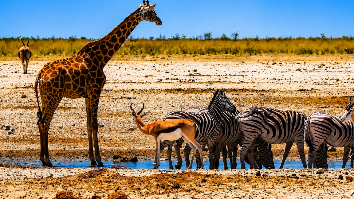 Where the savannah comes together