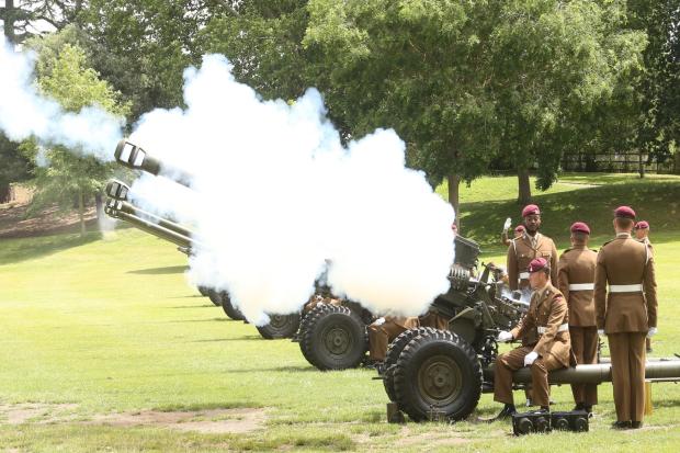 In pictures: Colchester's military tradition on show at Castle Park gun ...