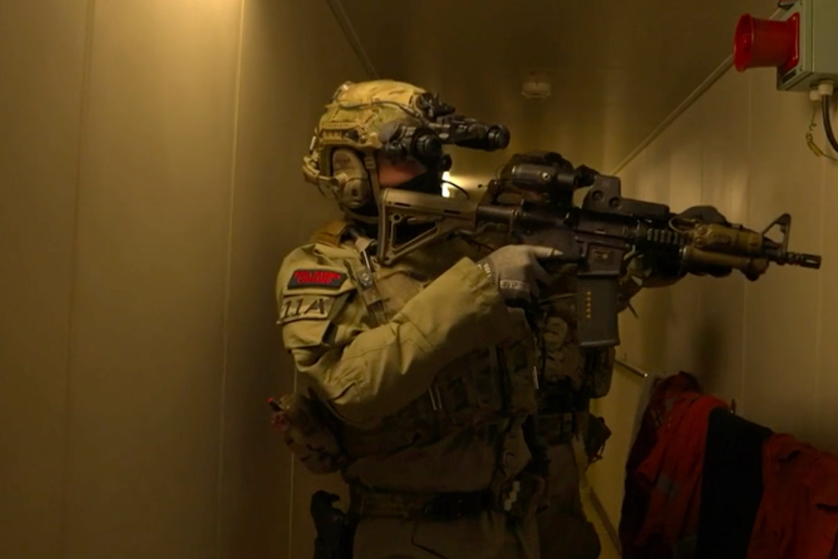 Royal Marine commandos storm Russian shadow fleet tanker