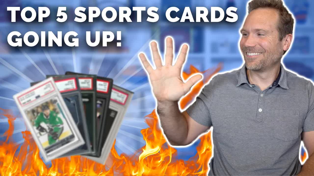 Top 5 sports cards going up! (NBA, NFL, and NHL)