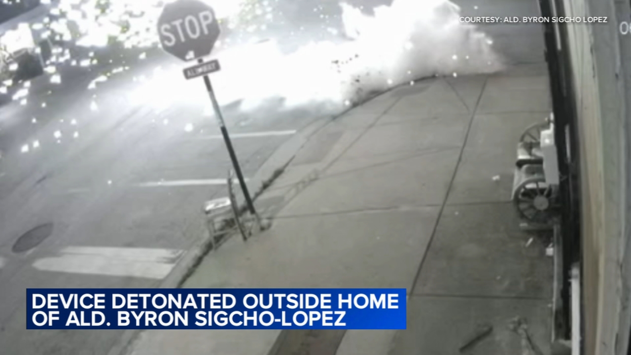 Chicago police investigating explosion outside Ald. Byron Sigcho Lopez ...