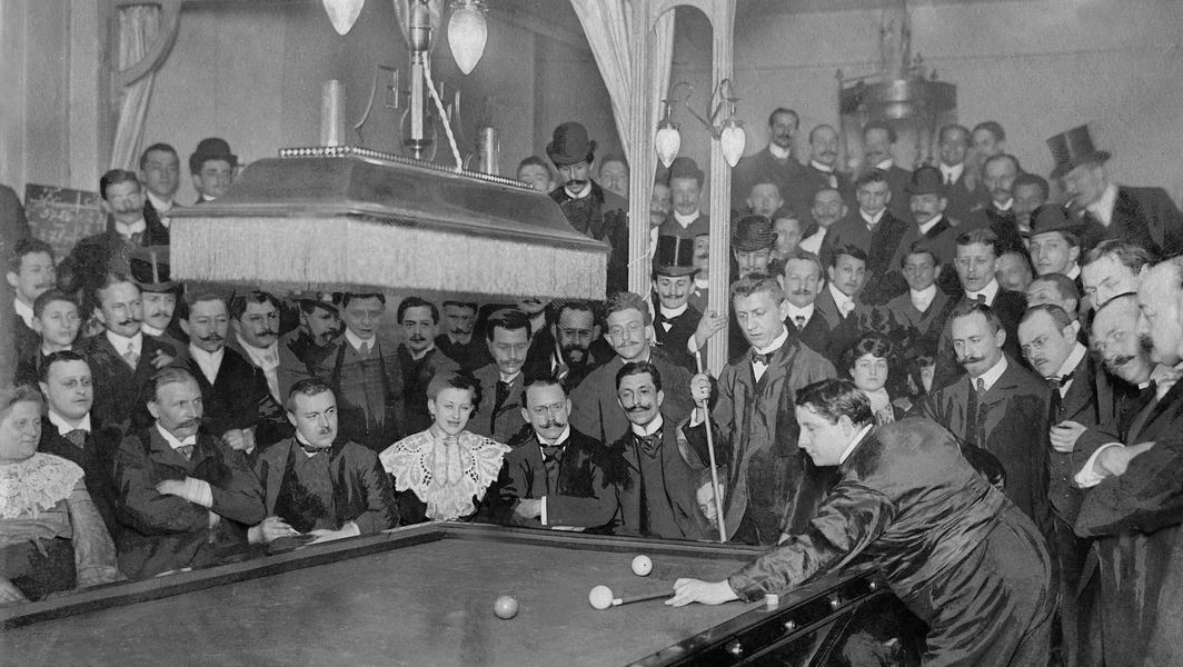 4 historic glimpses of billiards and pool culture
