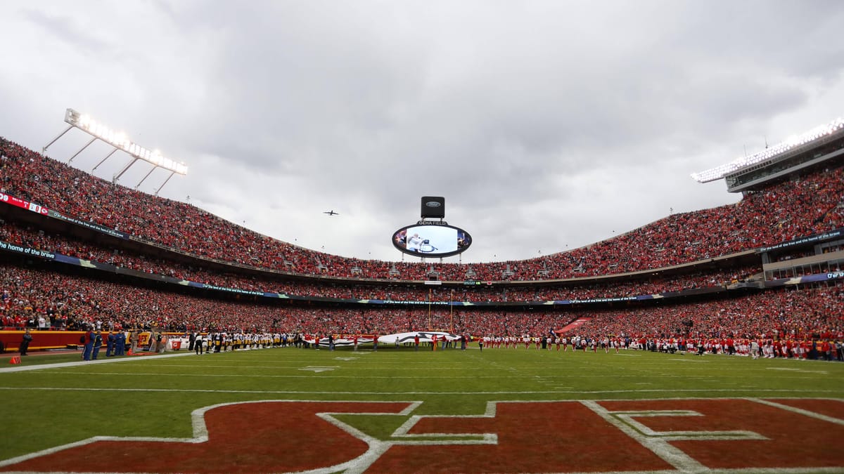 Das Arrowhead-Stadium in Kansas