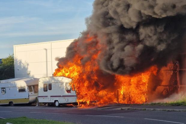 Tesco to reopen after large 'deliberate' blaze resulted in staff evacuation