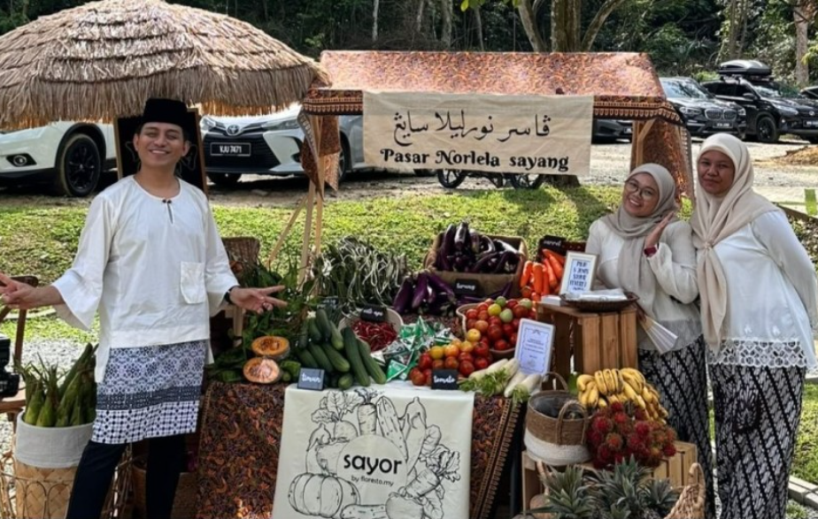 Forget candy, this entrepreneur is serving fresh vegetables as wedding ...