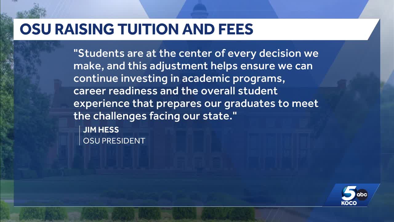 Oklahoma State University approves $1.89 billion budget with tuition ...