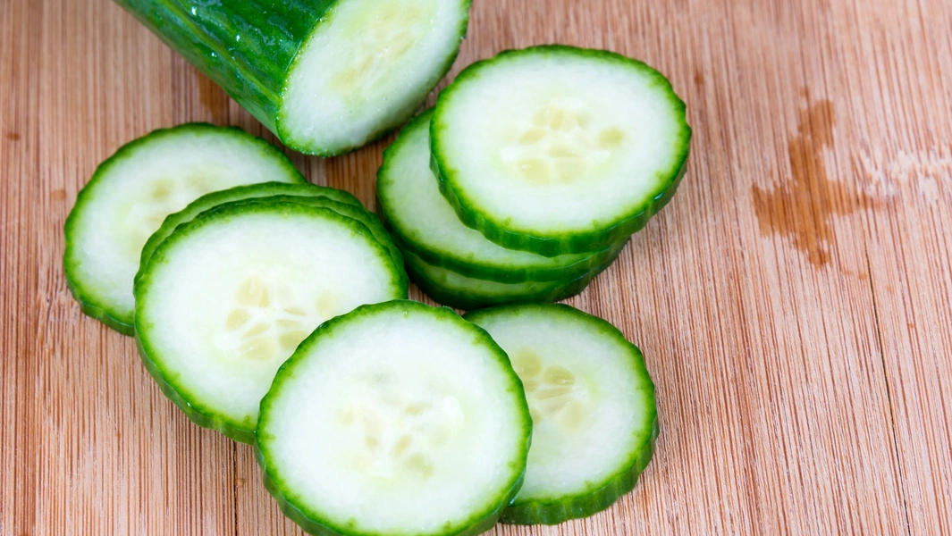 Mastering the art of slicing cucumbers