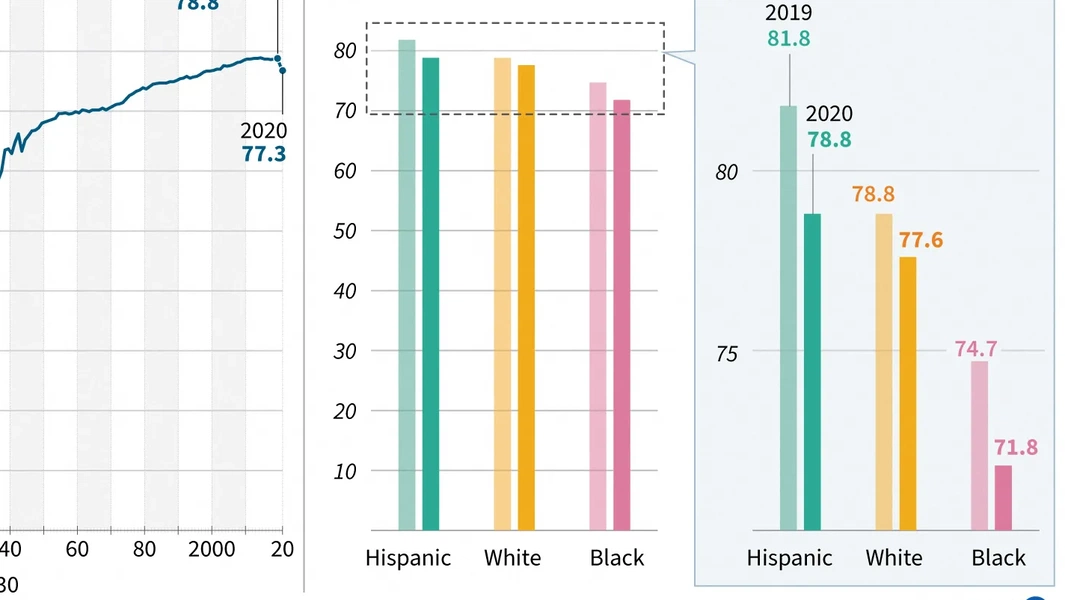 Generational shifts in US life expectancy