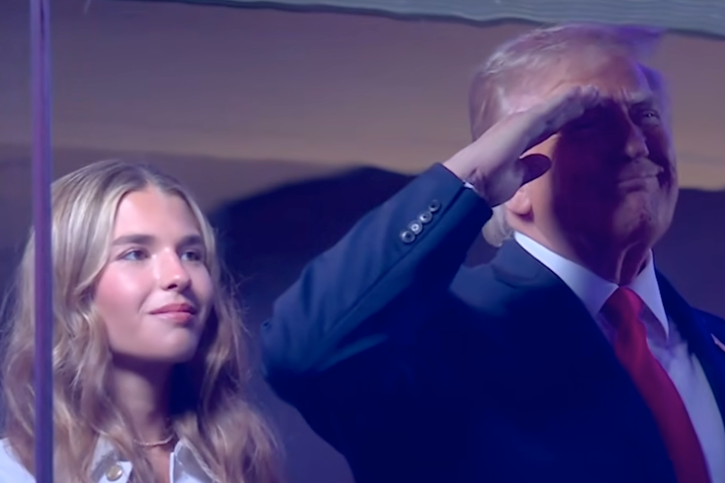 Kai Trump changes audio again to hide grandpa Donald's boos at Knicks game