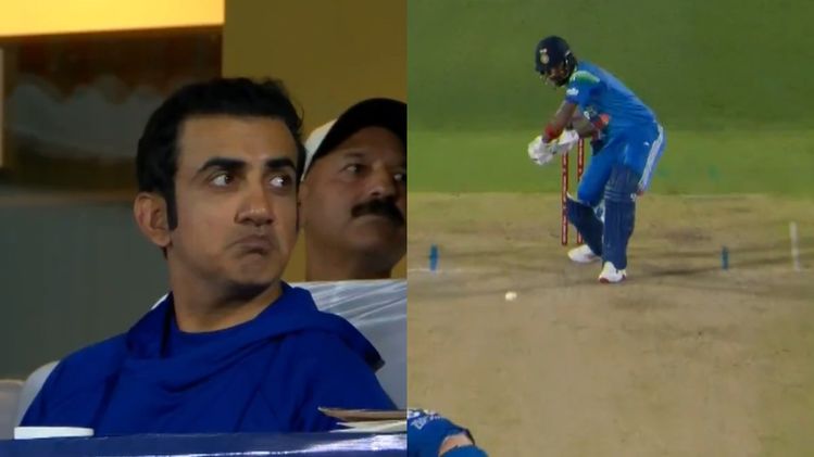 Watch: KL Rahul's audacious six leaves Gautam Gambhir in awe during ...
