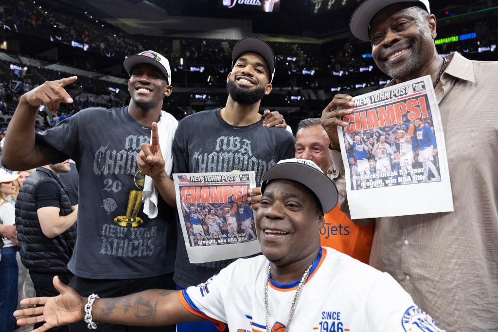 Knicks flying right back home to celebrate NBA championship
