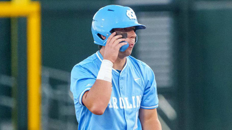 North Carolina's starting pitcher and lineup against West Virginia