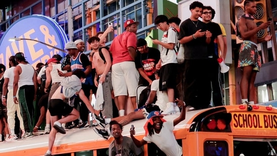 Times Square shooting reports: Were shots fired during Knicks ...