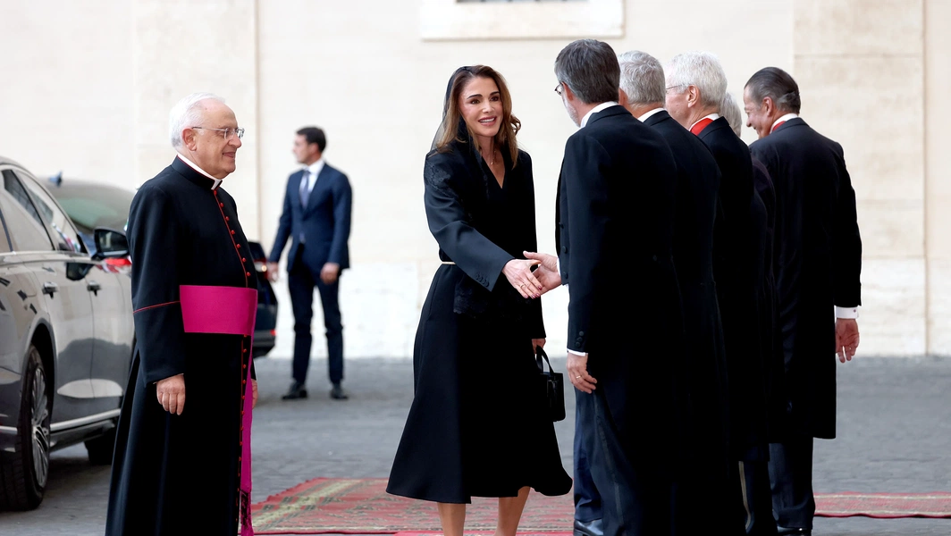 Elegant fashion moments from Queen Rania in 2026