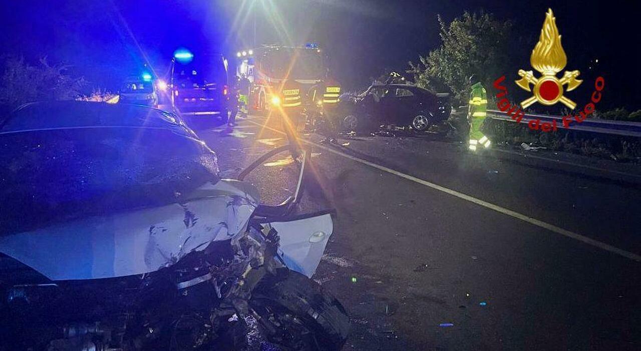 Gubbio, un altro incidente sulla Pian d'Assino: tre feriti