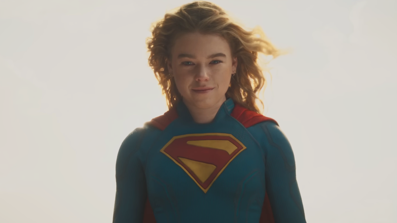 Milly Alcock says her Supergirl cape was made with material from ...