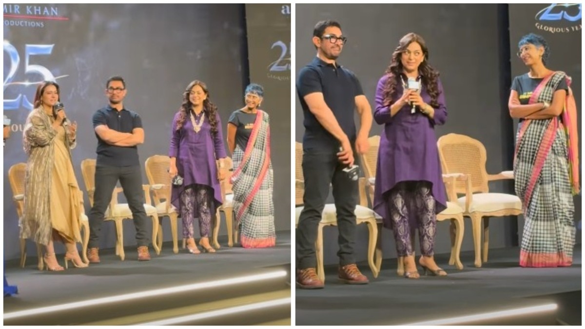 Kajol, Juhi Chawla tease Aamir Khan at Lagaan event: He has great taste ...