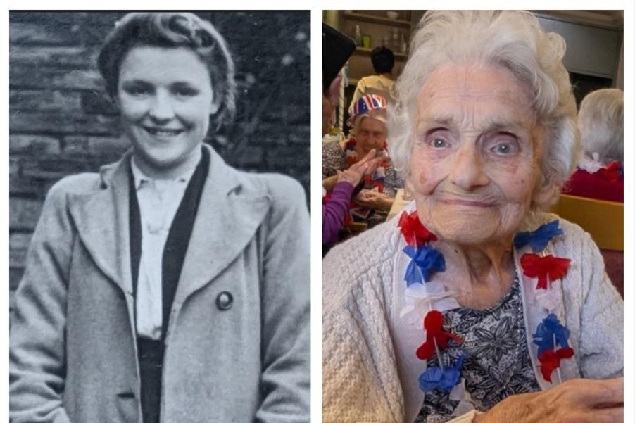 Former Wren Evelyn, 98, shares wartime memories at care home's D-Day ...