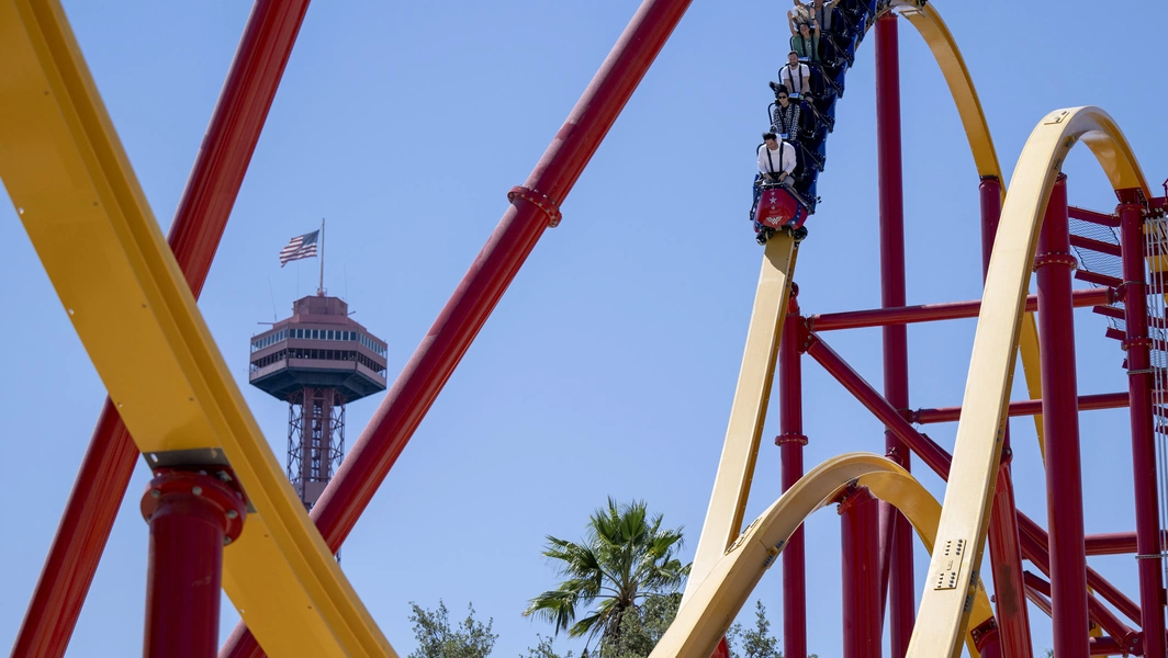 Record-breaking roller coasters across the US