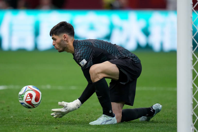 Patrick Beach takes over as Australia's goalkeeper and stars in World ...