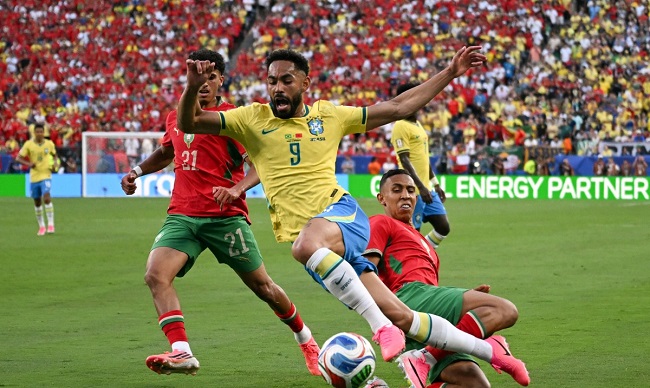 World Cup: Vinicius strikes as Brazil draw Morocco, Australia down Turkey