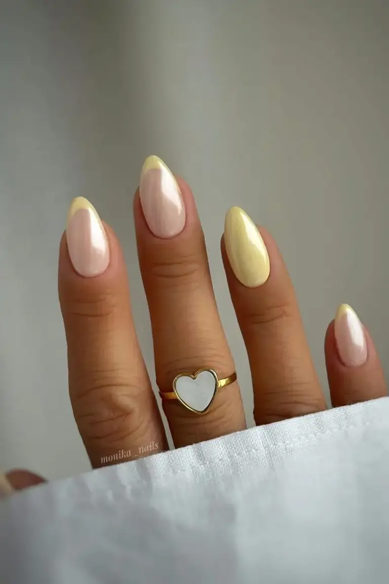 Uñas para verano: manicuras en color amarillo que son tendencia