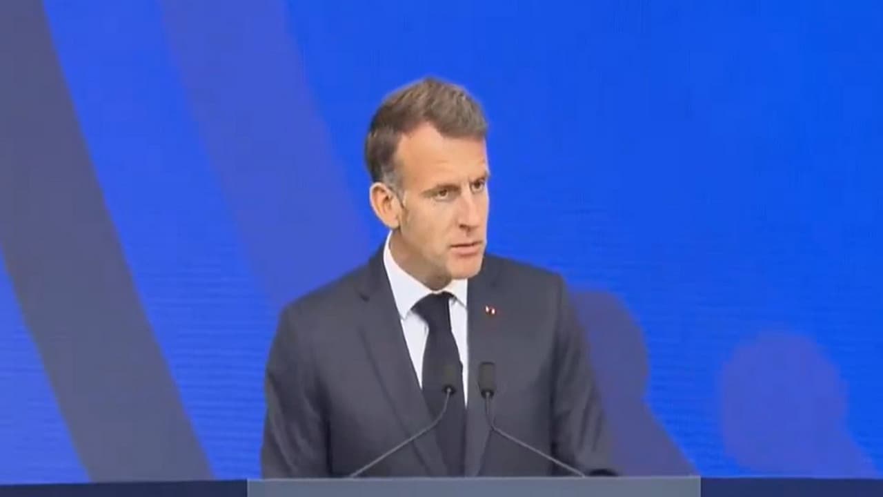 Macron cites Chandrayaan-3, sees India as top innovation partner