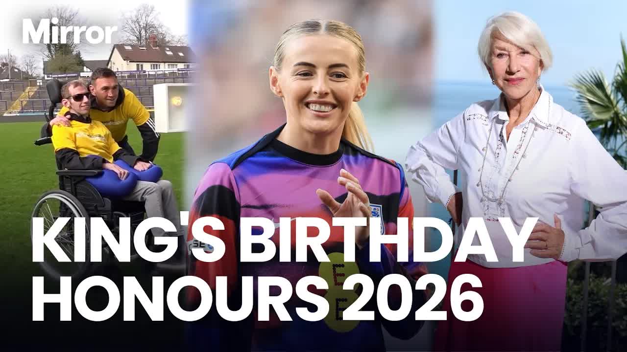 King Charles' birthday honours list revealed for 2026 with 6 Lionesses ...