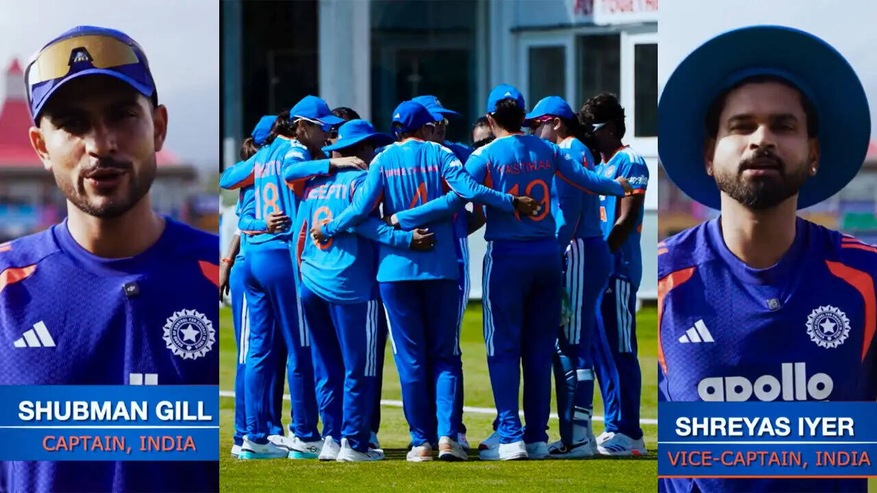'Bring the cup home': Gill, Gambhir, Iyer lead Indian men's team's ...