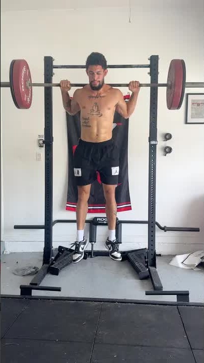 Heavy back squat challenge