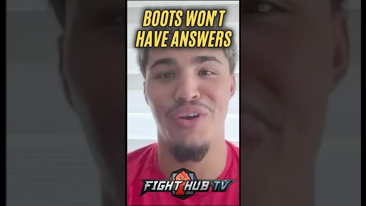 Xander questions Boots' boxing resume and warns of real war