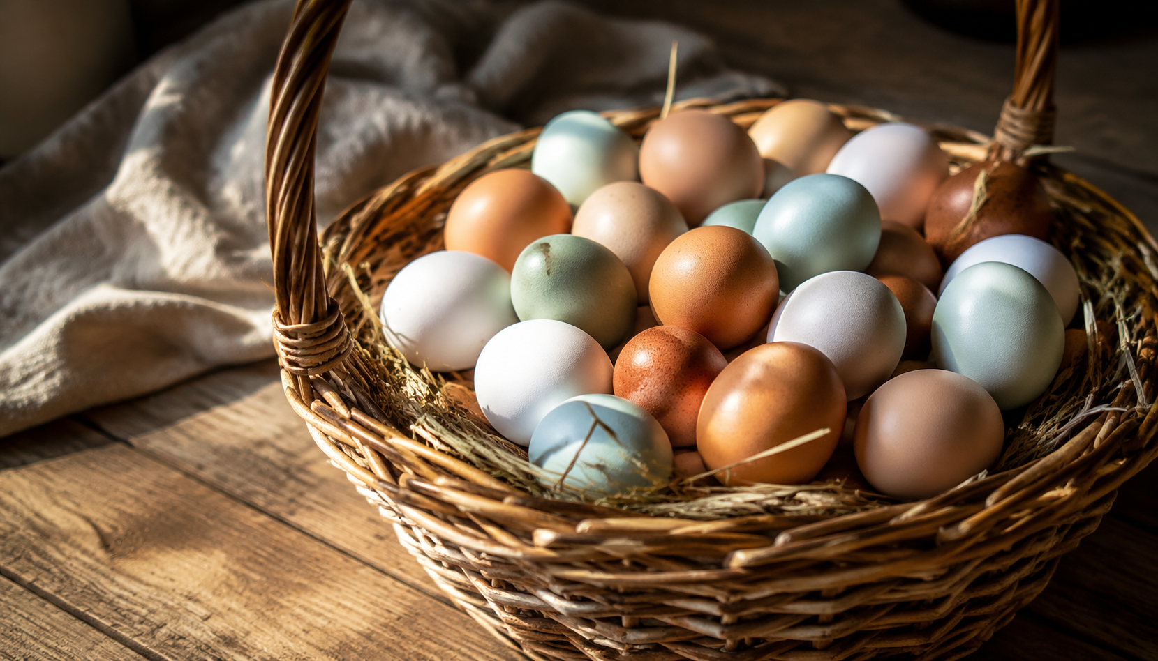 Œufs bruns ou blancs : pourquoi n’ont-ils pas la même couleur?