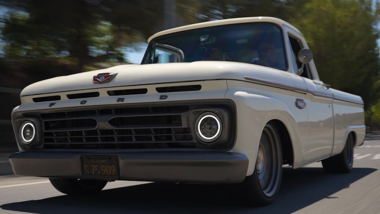 This Ford F-100 restomod packs a Mustang Coyote engine