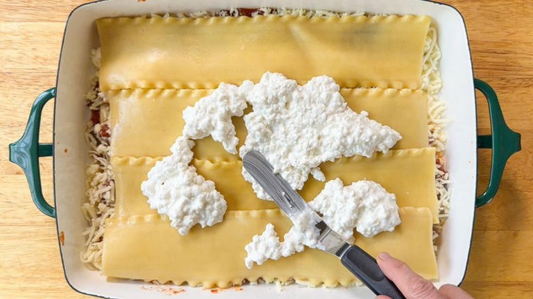 Cottage cheese lasagna recipe