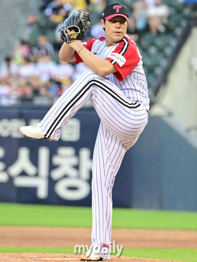 [MD포토] LG 김진성 "8회부터 내가 책임진다"