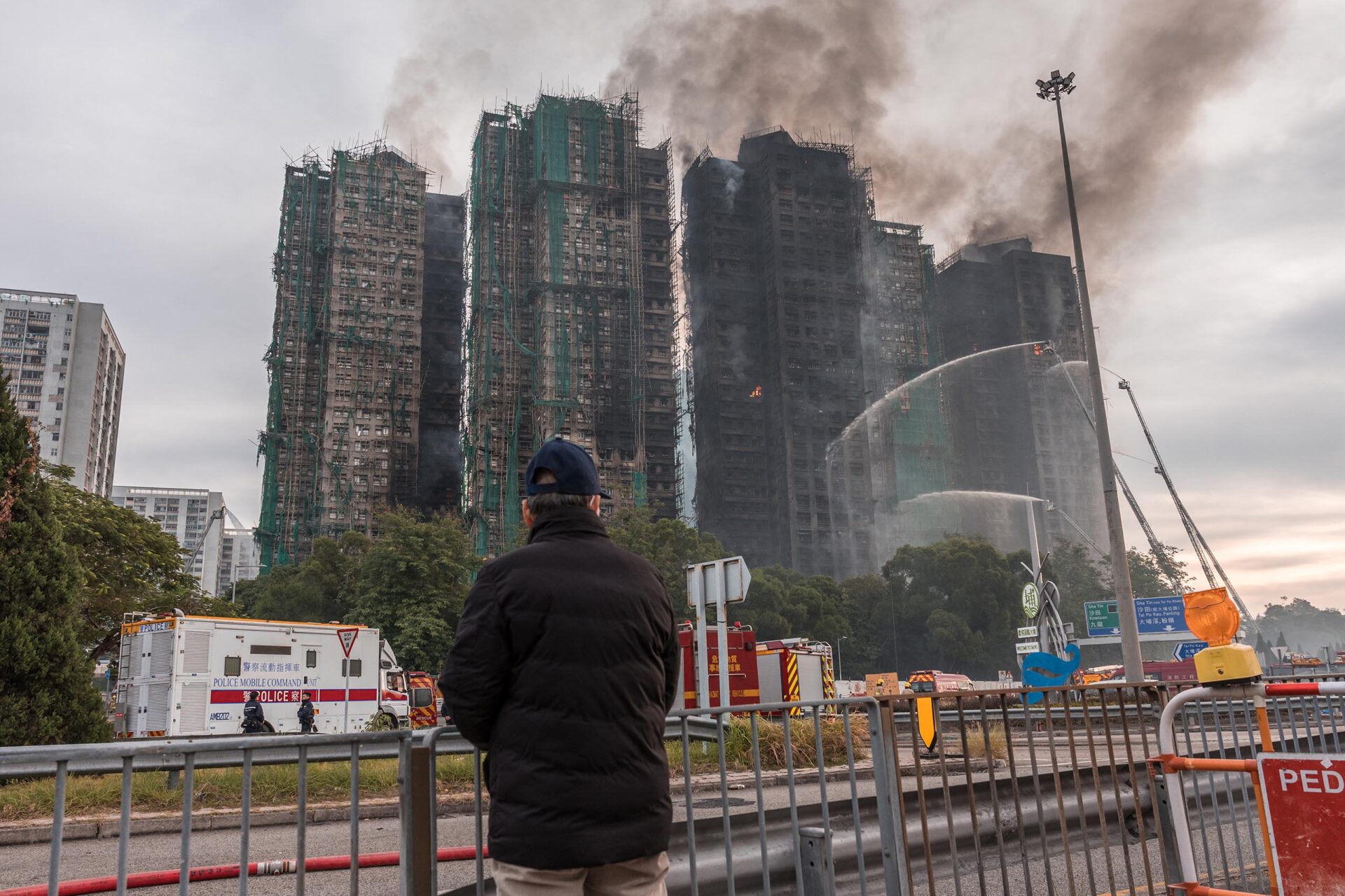 Moordbeschuldigingen in verband met de dodelijke brand in Hongkong