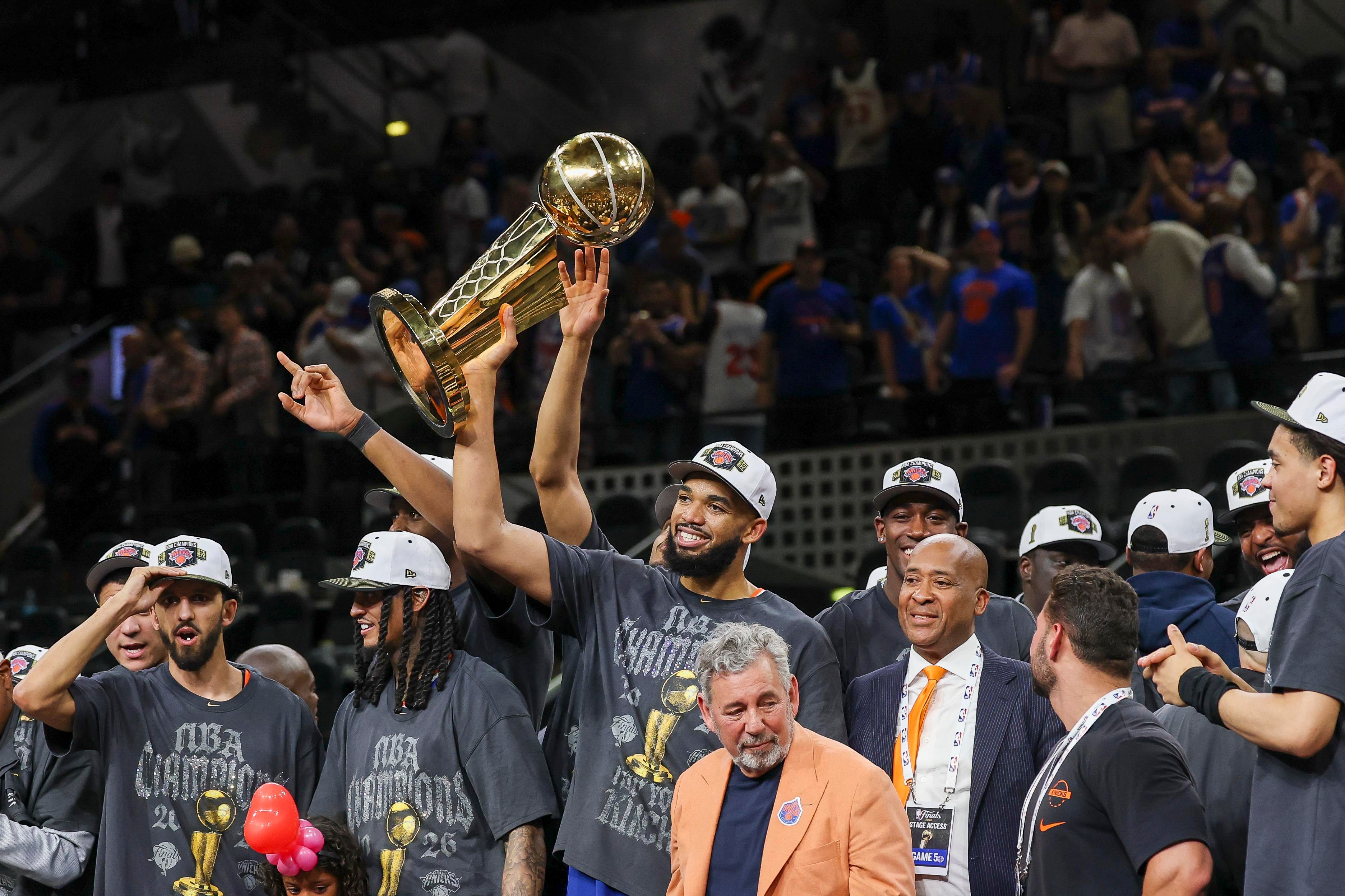 Knicks win NBA Finals, and Karl-Anthony Towns is a champion